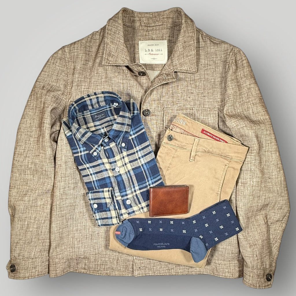 Men's SS25 Look 7 – Button Down SF