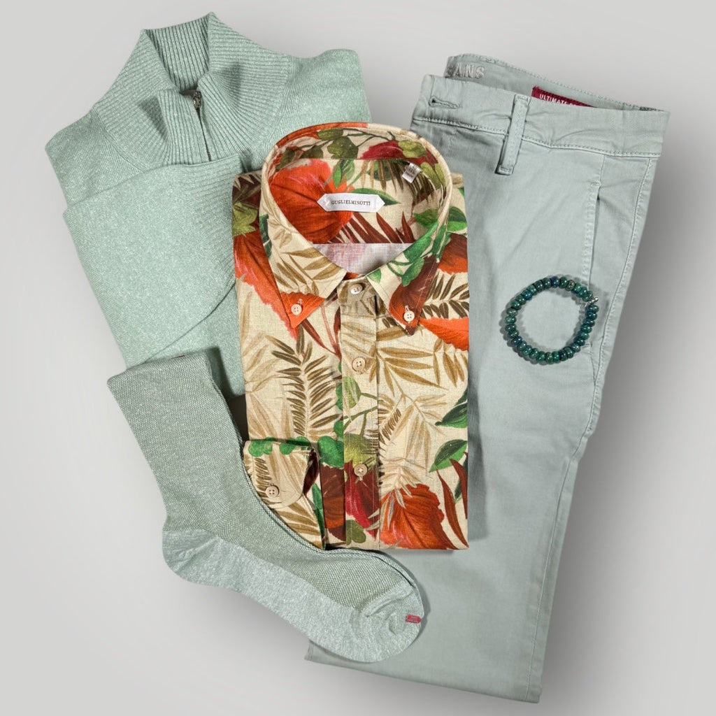 Men's SS25 Look 5 – Button Down SF