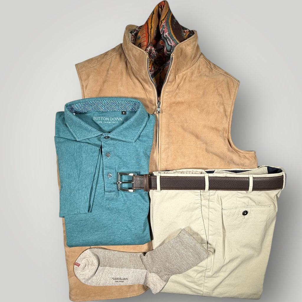 Men's SS25 Look 9 – Button Down SF