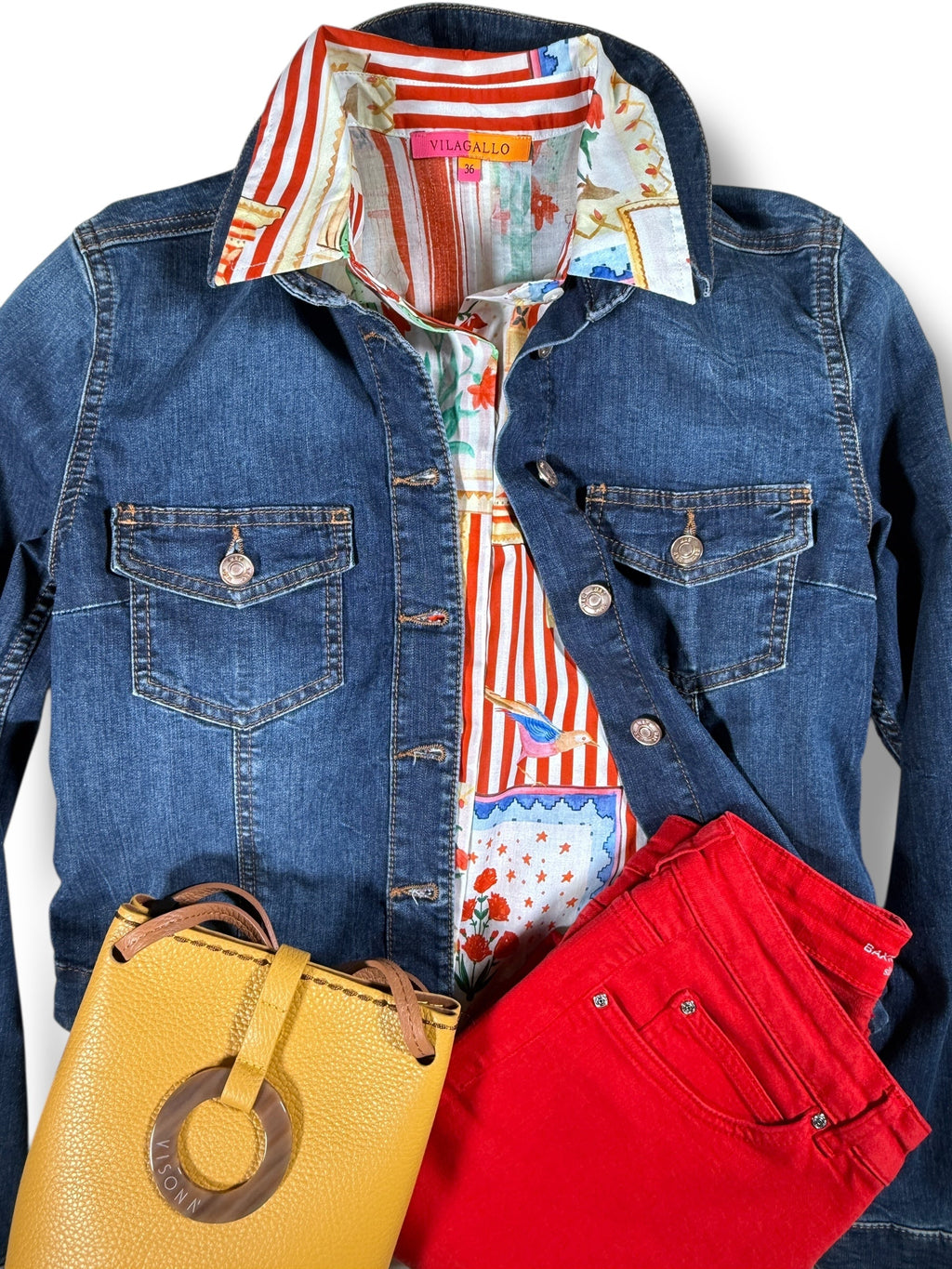 Women's SS25 Look 1 – Button Down SF