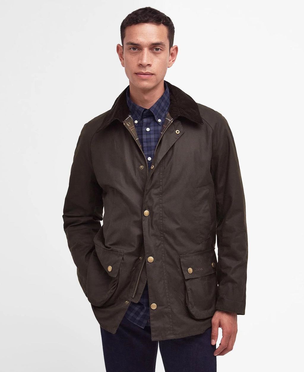 BARBOUR ASHBY WAX JACKET - RUSTIC – Button Down SF