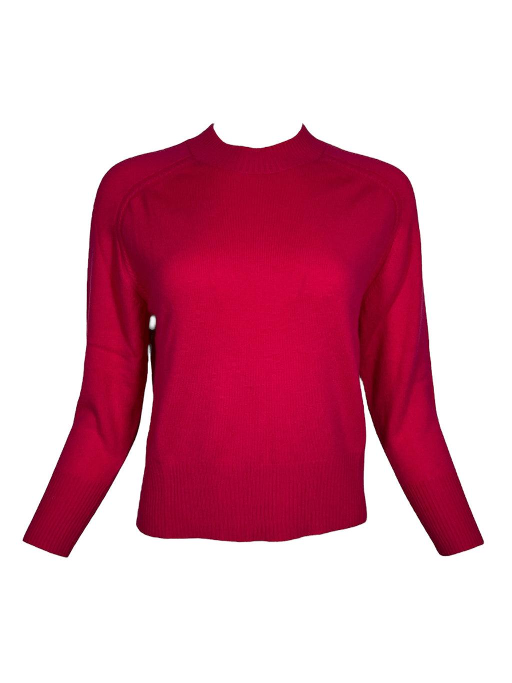 PUROTATTO CASHMERE RAGLAN SWEATER - AZALEA – Button Down SF