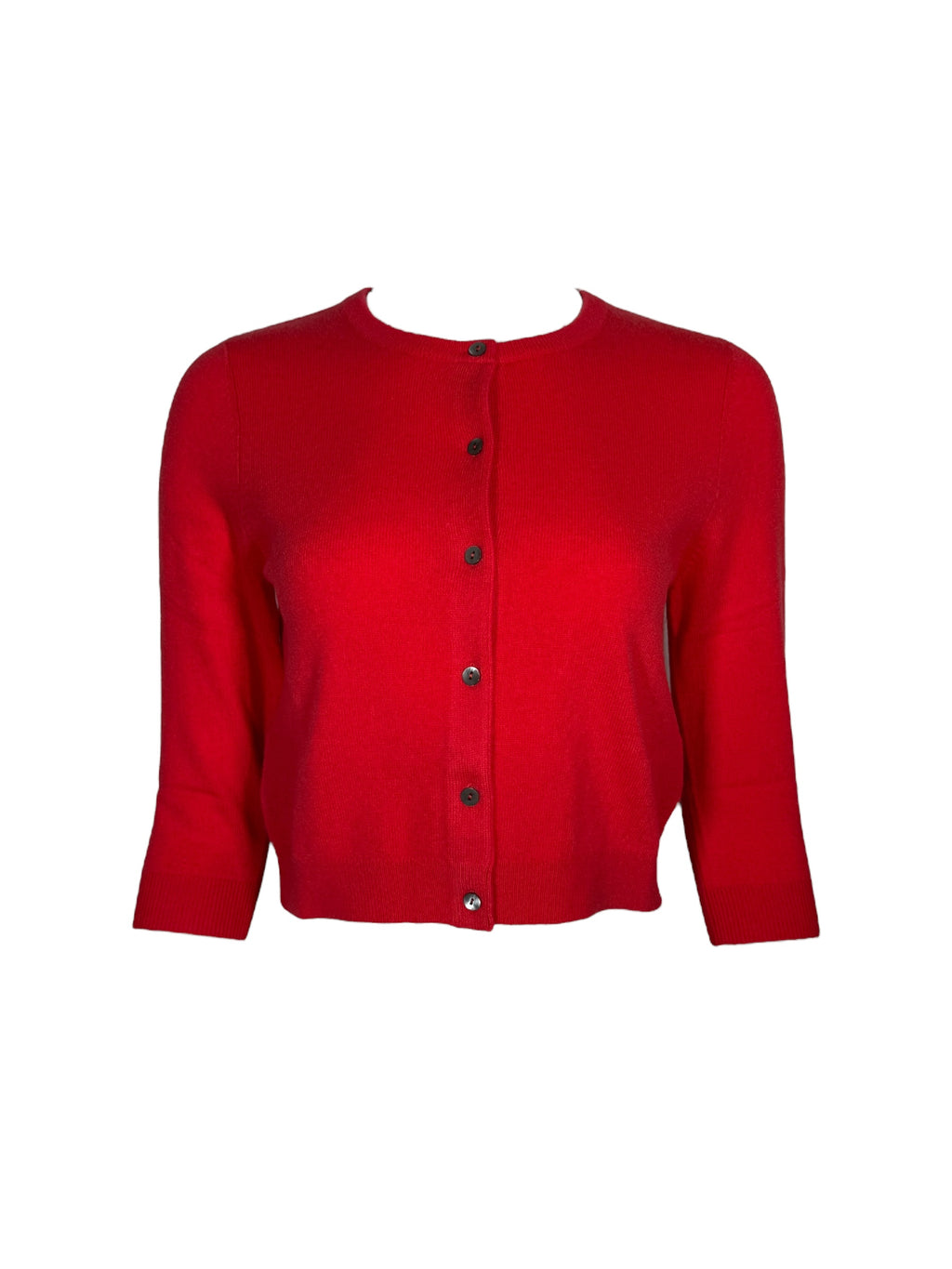 REPEAT CASHMERE CARDIGAN - CHILI – Button Down SF