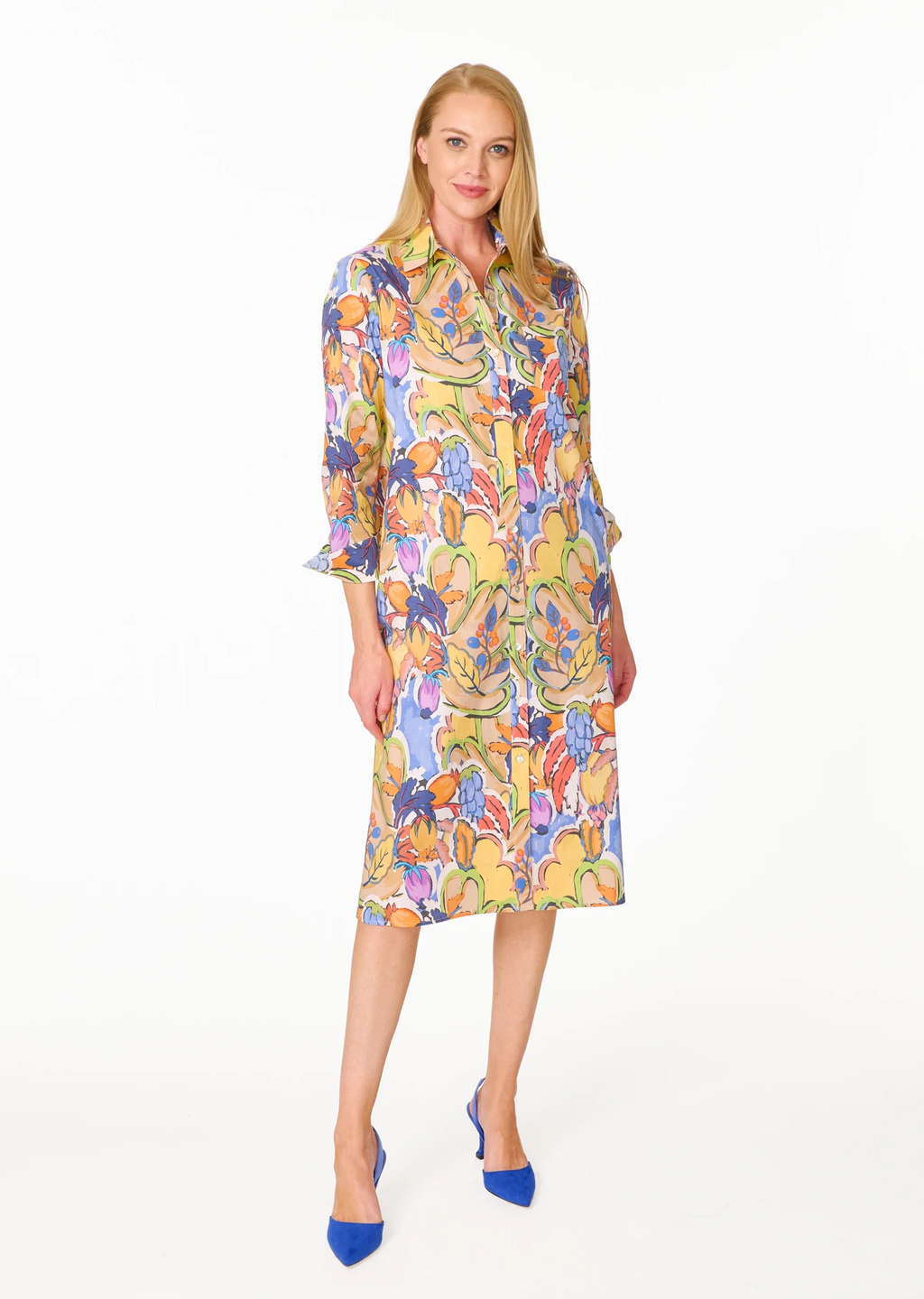 ESTELLE AND FINN TUNIC DRESS - FRUIT – Button Down SF