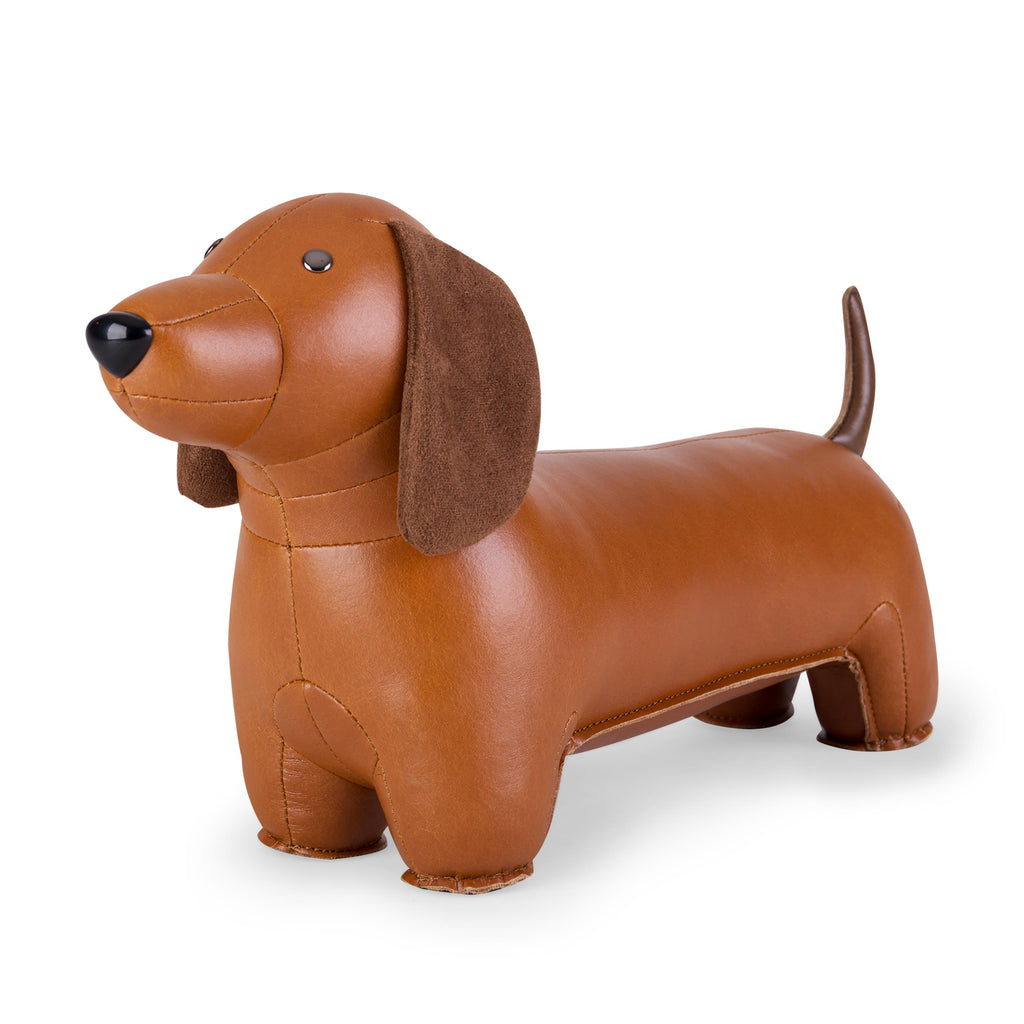 ZÜNY BOOKEND - TAN DACHSHUND – Button Down SF